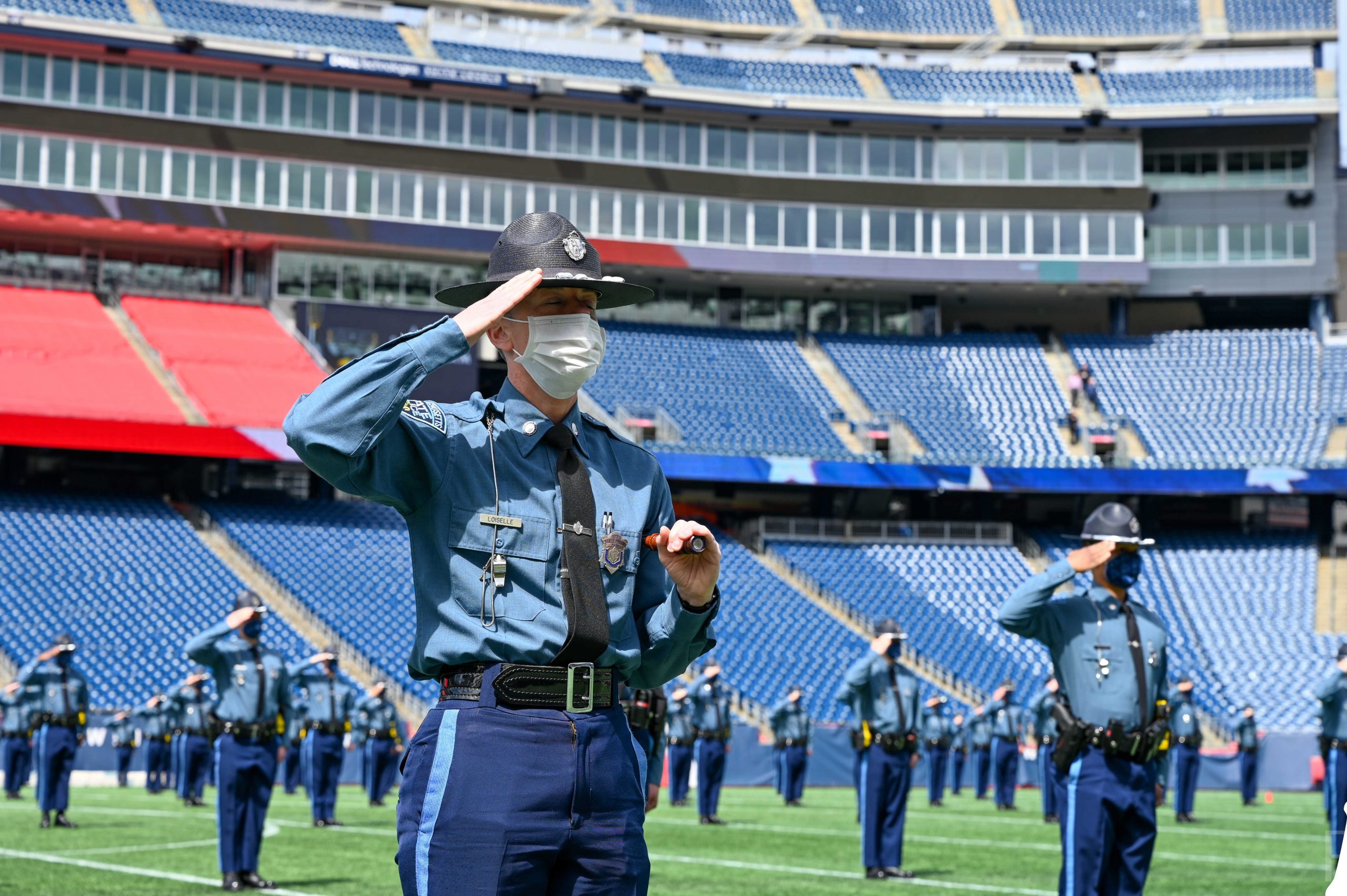 PHOTOS: 240 Sworn-in As New Massachusetts State Police Troopers at ...