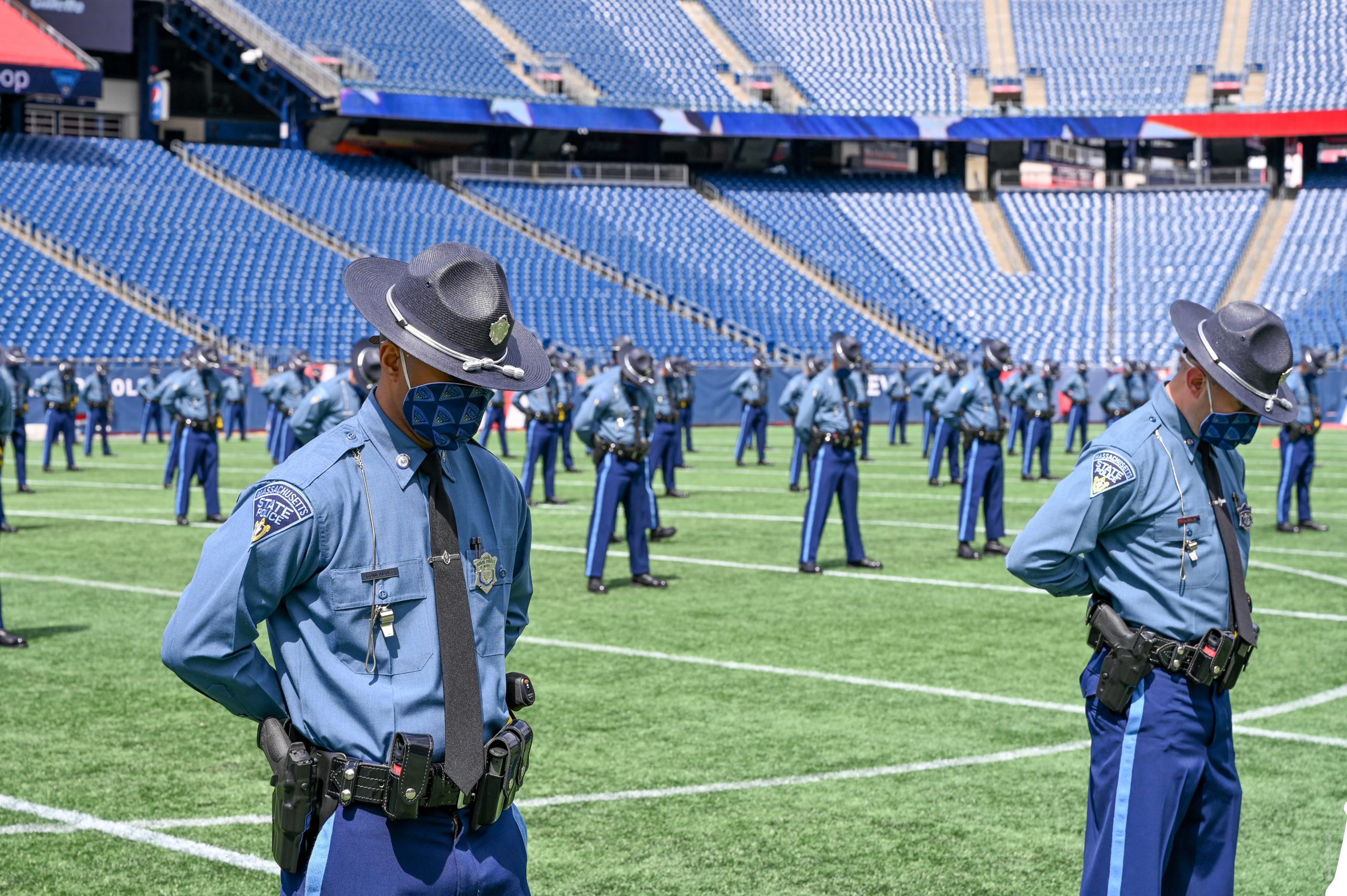 PHOTOS: 240 Sworn-in As New Massachusetts State Police Troopers at ...