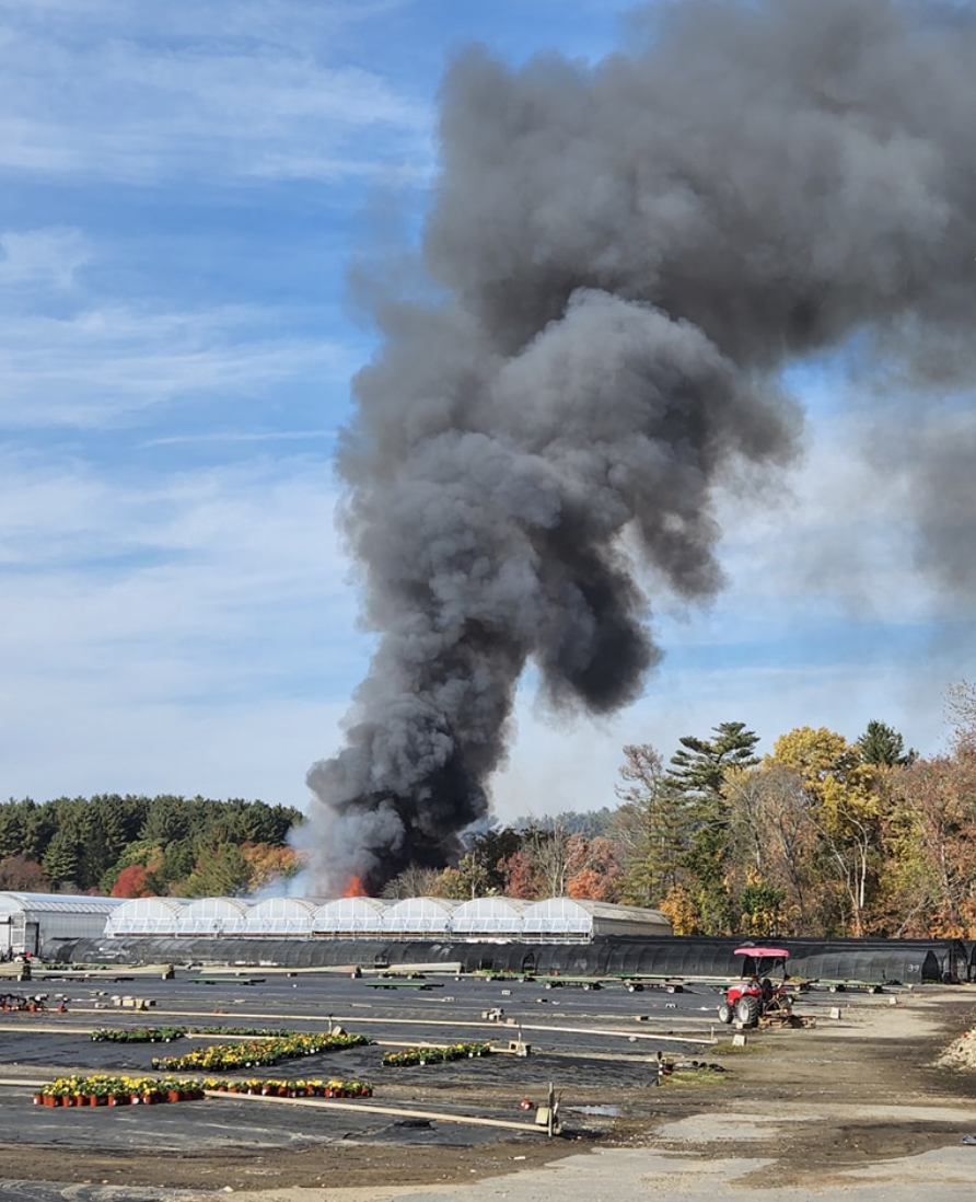 Sudbury Calls 3rd Alarm For Greenhouse Fire - Framingham Source