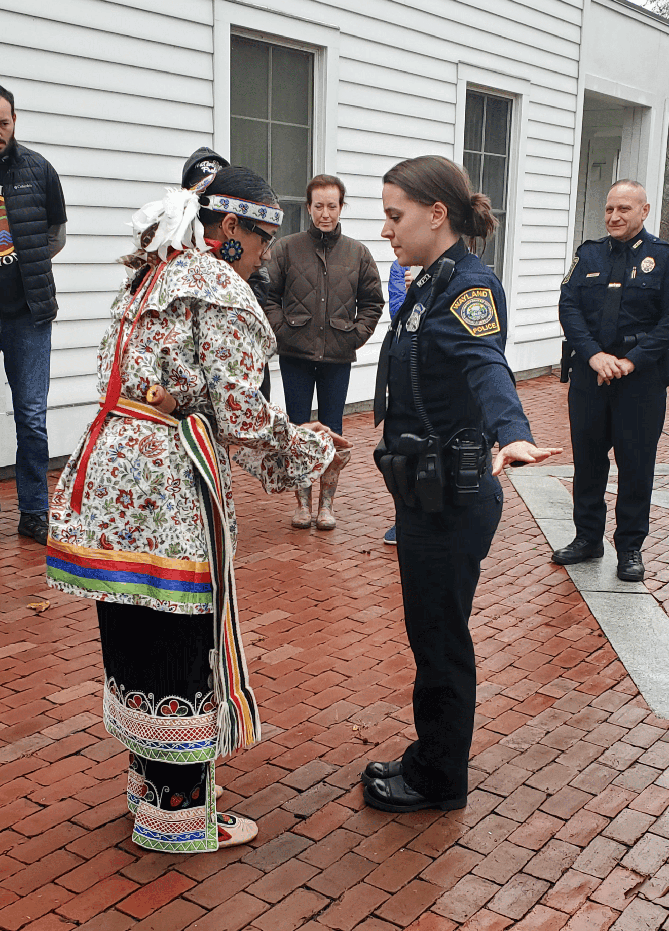 Wayland Police Unveil New Badge Honoring Wayland & Original Nipmuc ...