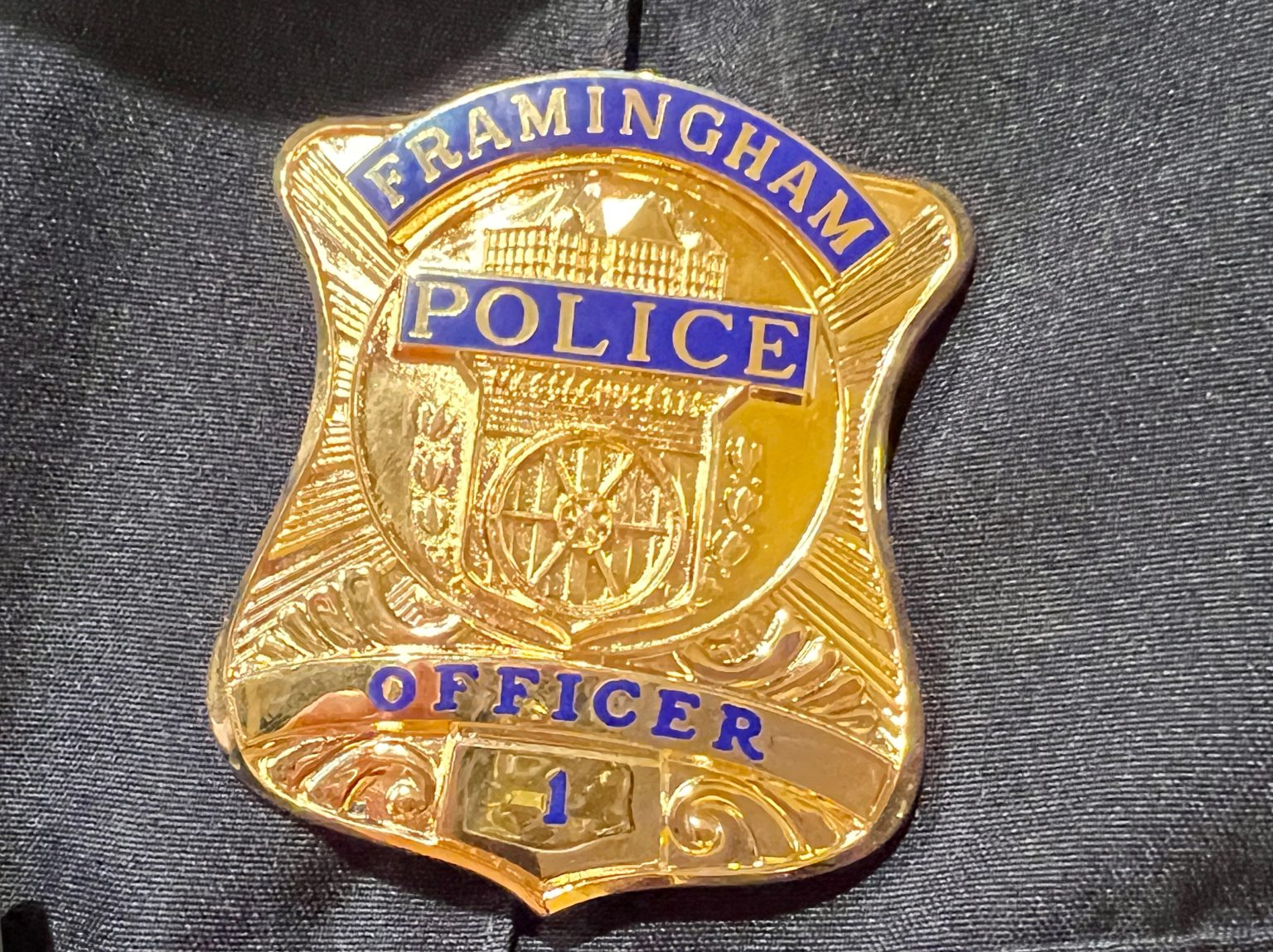 PHOTOS: School Resource Officer McGrath Awarded #1 Badge in Framingham ...