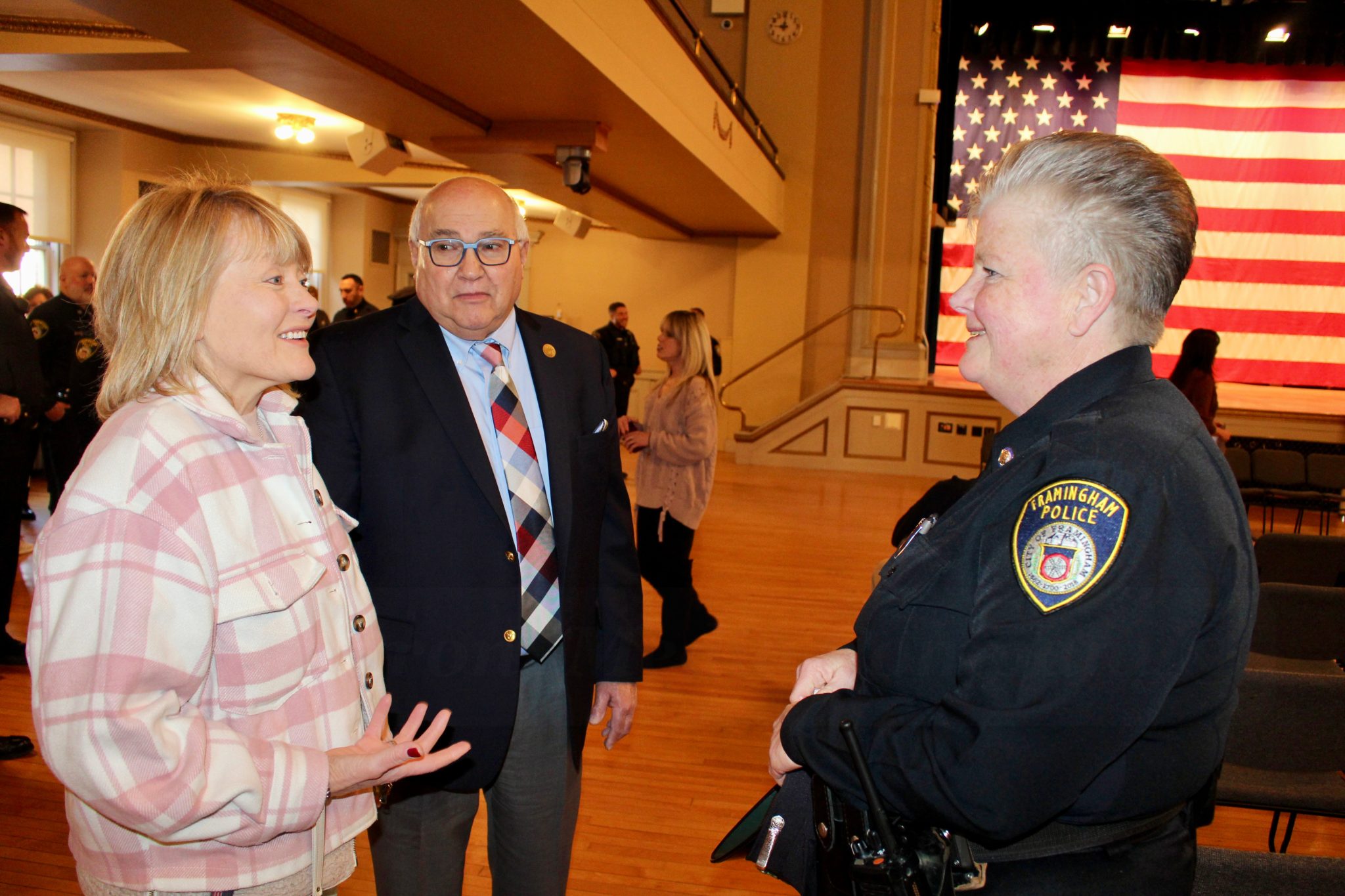 PHOTOS: School Resource Officer McGrath Awarded #1 Badge in Framingham ...