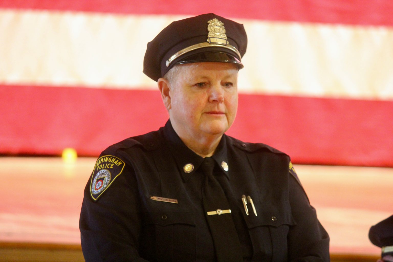 PHOTOS: School Resource Officer McGrath Awarded #1 Badge in Framingham ...