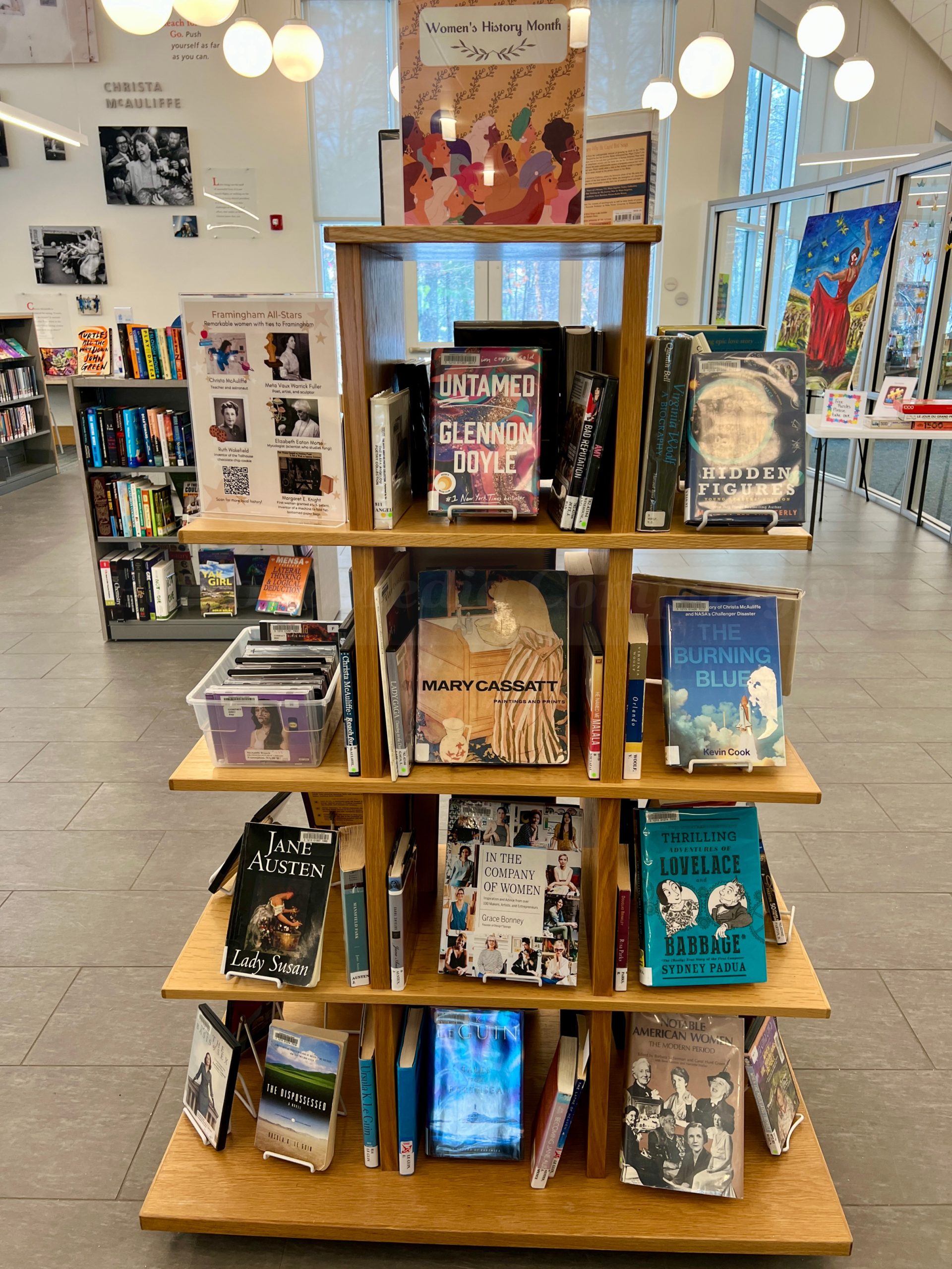 The Story Behind the Dress at the Christa McAuliffe Library ...