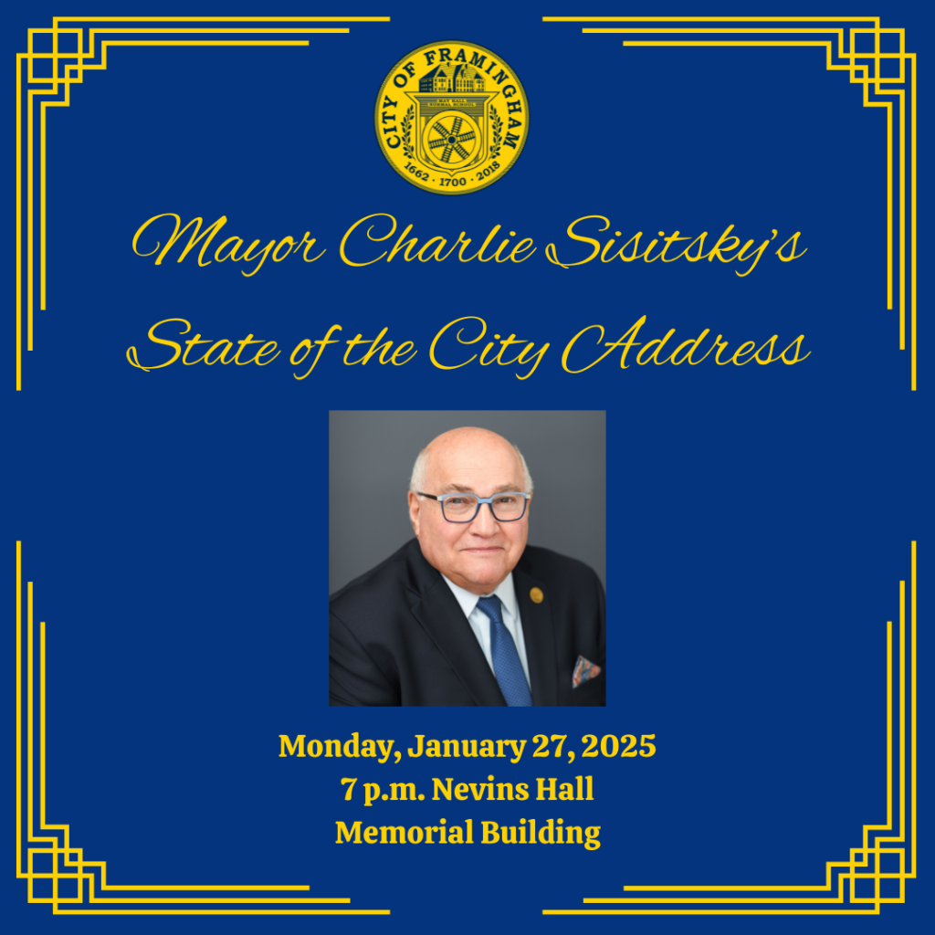 Mayor Charlie Sisitsky To Deliver State of the City Address on January ...