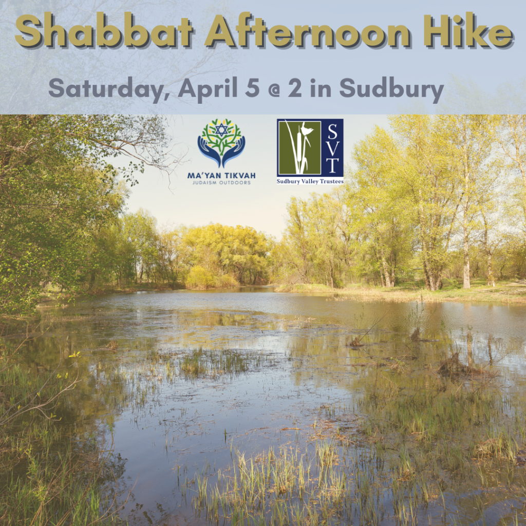 Shabbat Afternoon Hike - Framingham Source